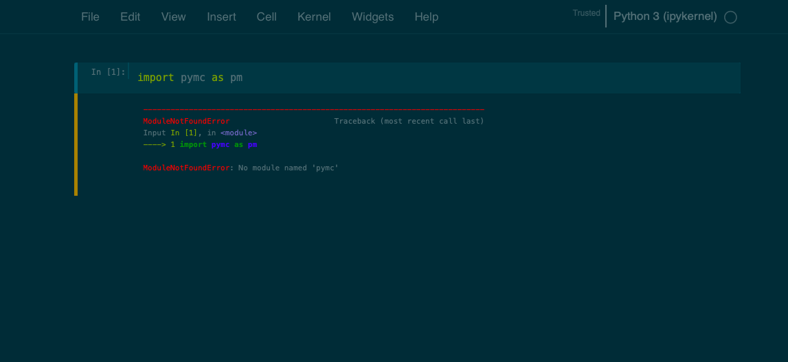 Pymc4 Does Not Open On Jupyter Notebook · Issue 284 · Pymc Devspymc Examples · Github