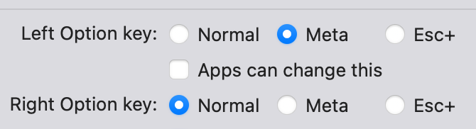 Add option to map only the `left option` key to meta on macOS · Issue ...