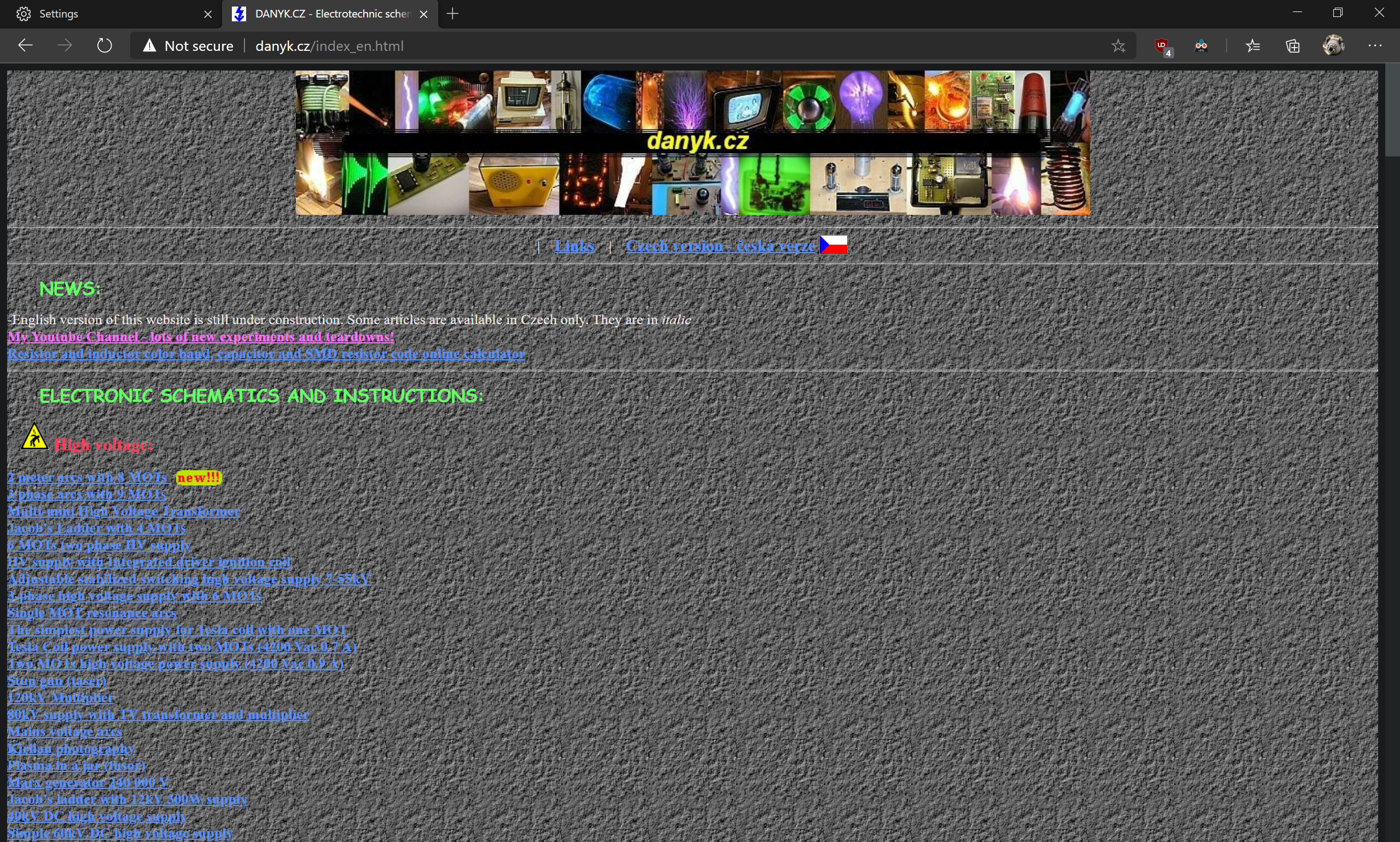 [Broken Website] danyk.cz · Issue #4666 · darkreader/darkreader · GitHub