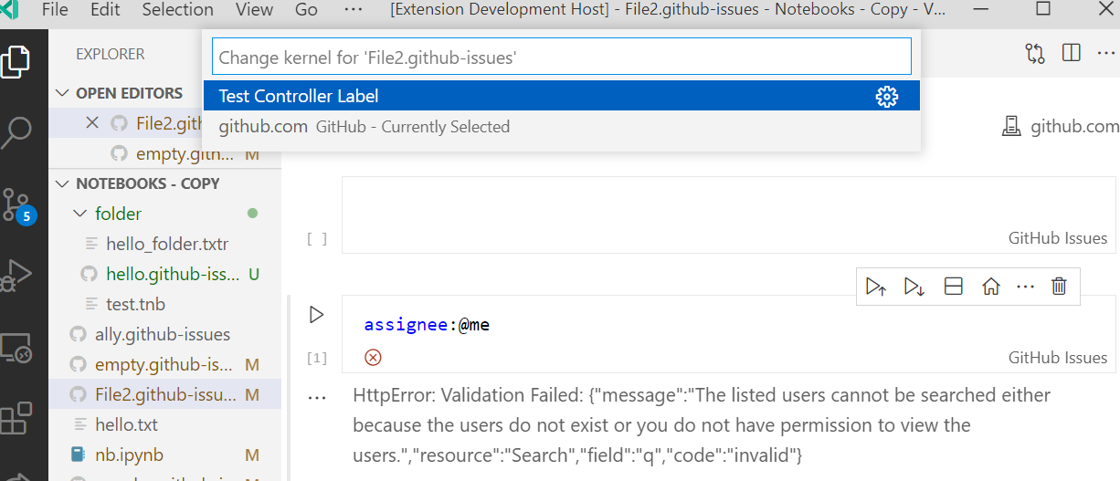 Notebook controller is not associated to notebook · Issue #126534 · microsoft/vscode · GitHub