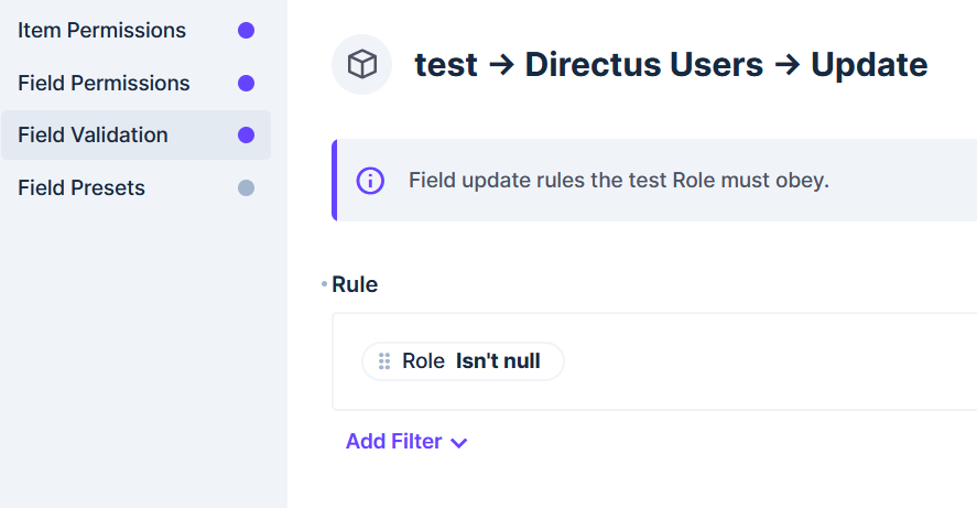 A user should not be allowed to deselect its role · Issue #15761 · directus/directus · GitHub