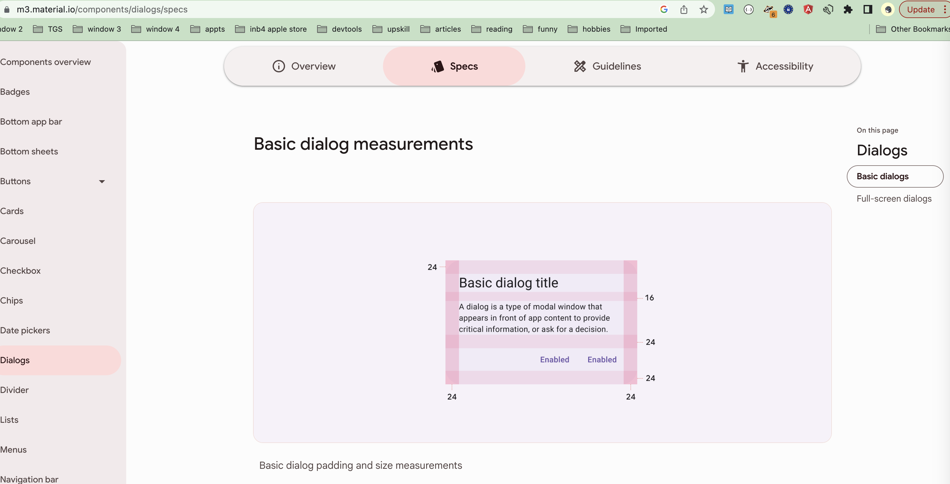 Bug Matdialog Mat Dialog Actions Padding · Issue 27654 · Angular Components · Github
