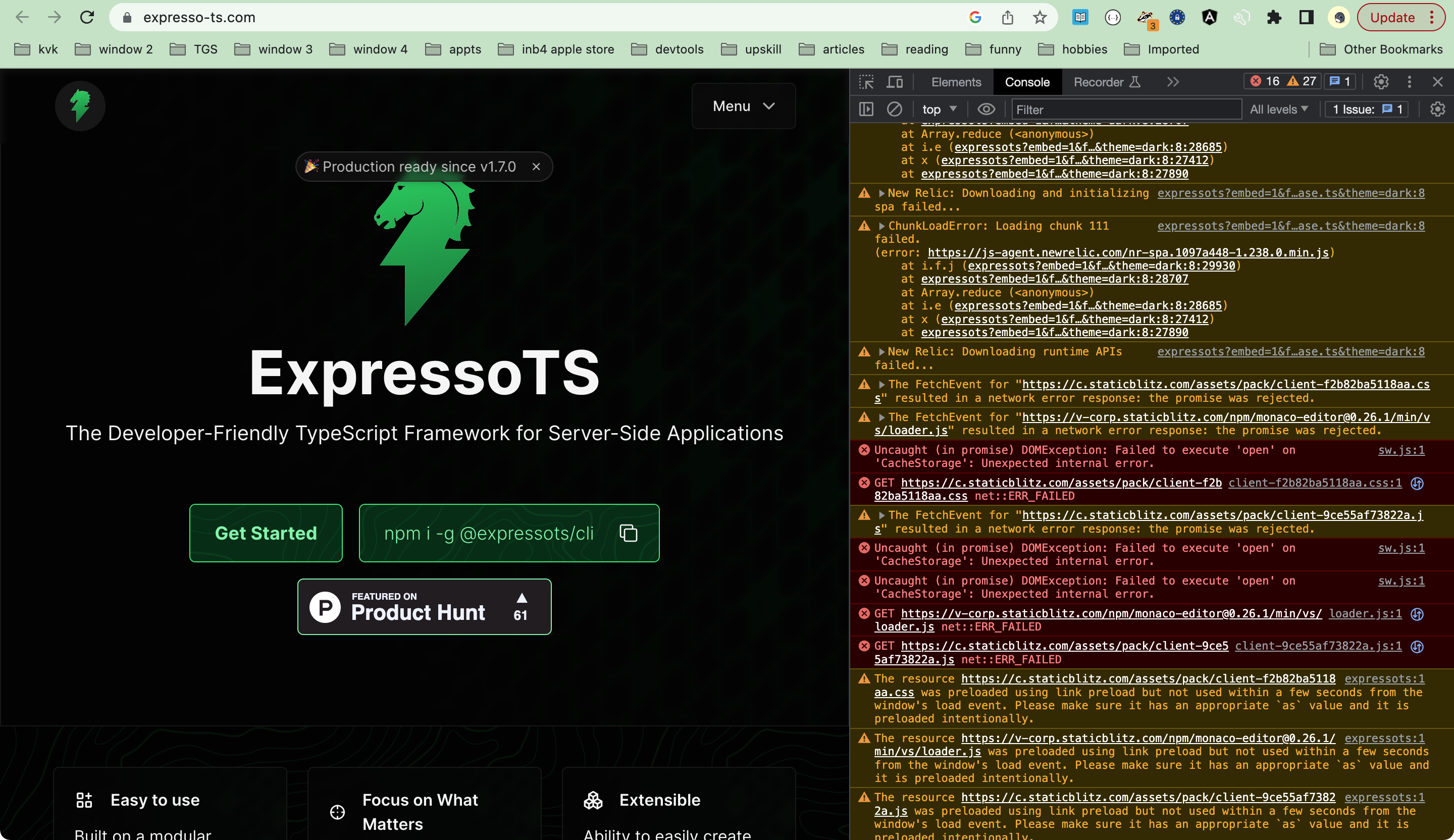 Website ChunkLoadErrors · Issue #81 · expressots/expressots · GitHub