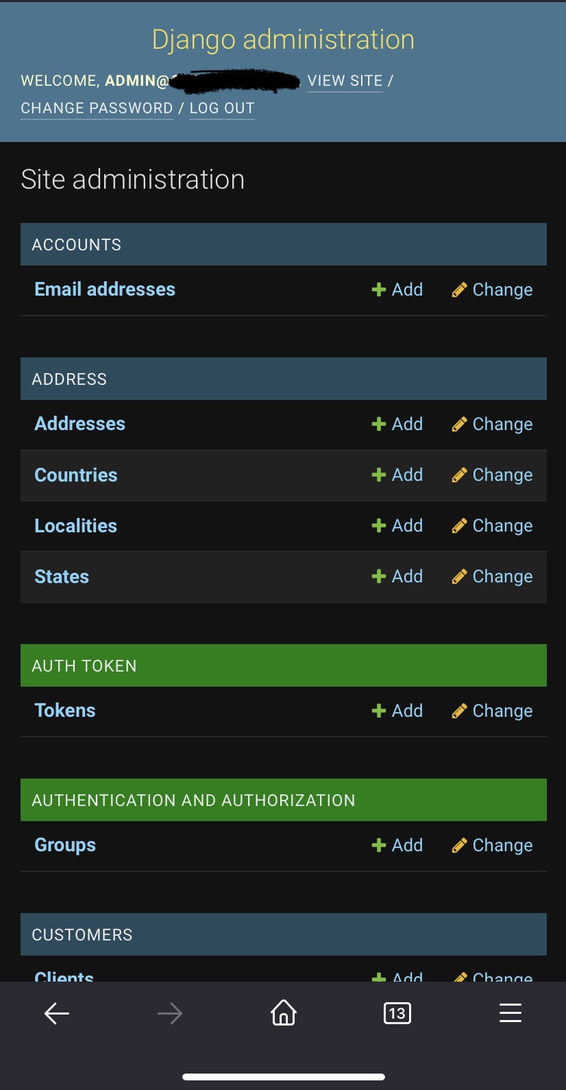 No permissions in Public Tenant's Django Admin · Issue #210 · Corvia/django-tenant-users · GitHub