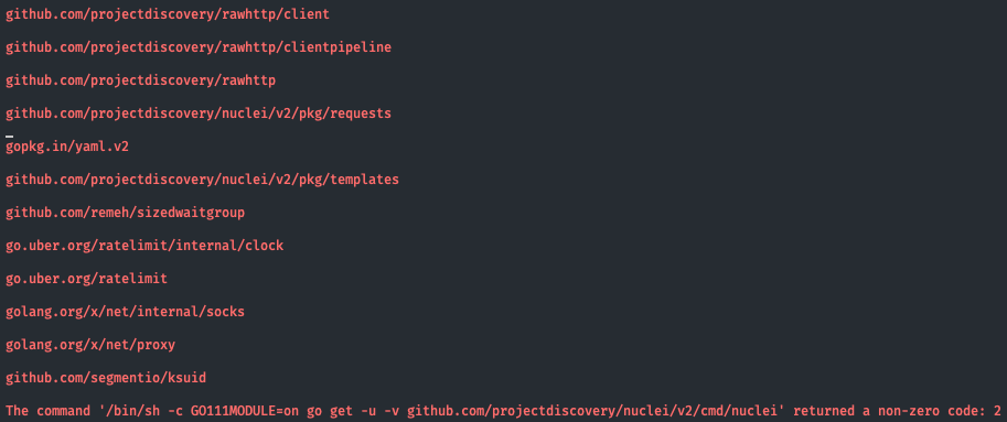 issue with installing on alpine linux · Issue #511 · projectdiscovery ...