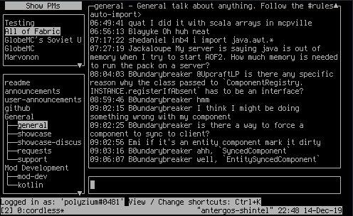 Cordless discards colours/negatives if TERM is vt (e.g. vt320) · Issue #227 · Bios-Marcel ...