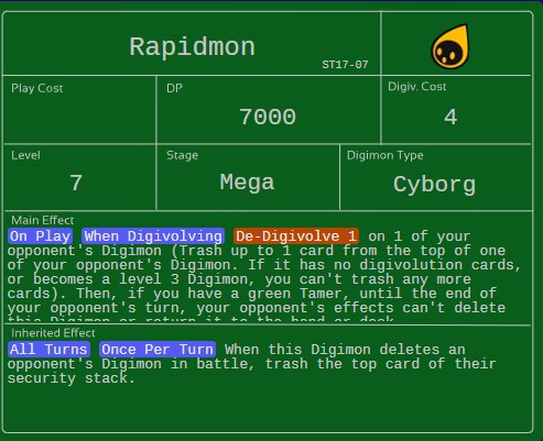 ST17-06 Rapidmon swapped values · Issue #184 · WE-Kaito/digimon-tcg ...