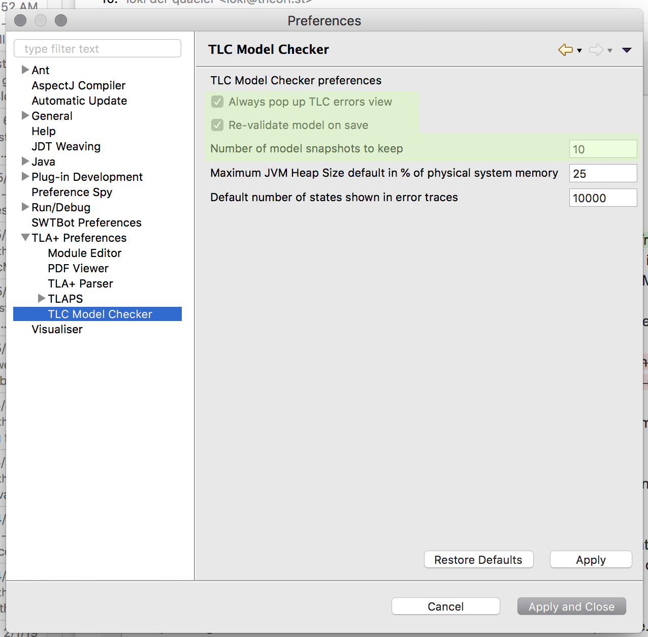 Experiment with ECE placement and configuration · Issue #288 · tlaplus/tlaplus · GitHub