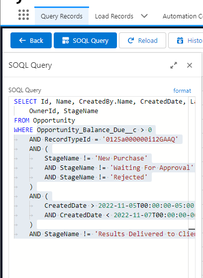 Add Ability from Query Records to pass WHERE Clause to Update Record With No File · Issue #199 ...