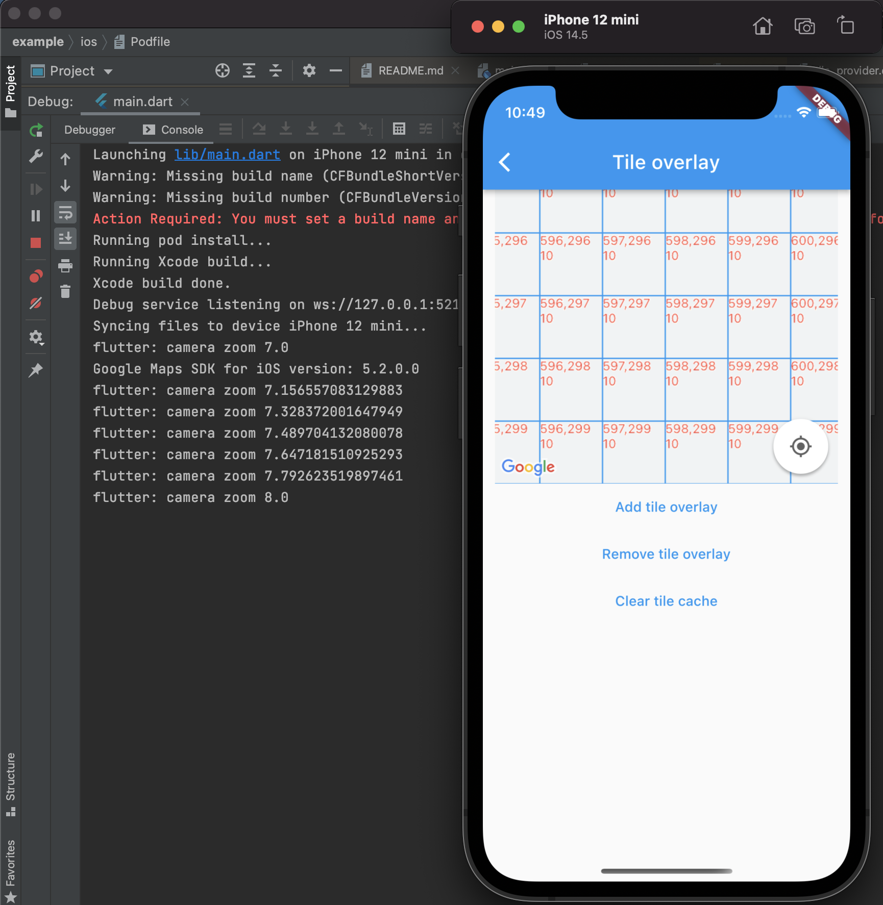 [google_maps_flutter][ios]Incorrect zoom level in TileProvider getTile function. · Issue #92960 ...