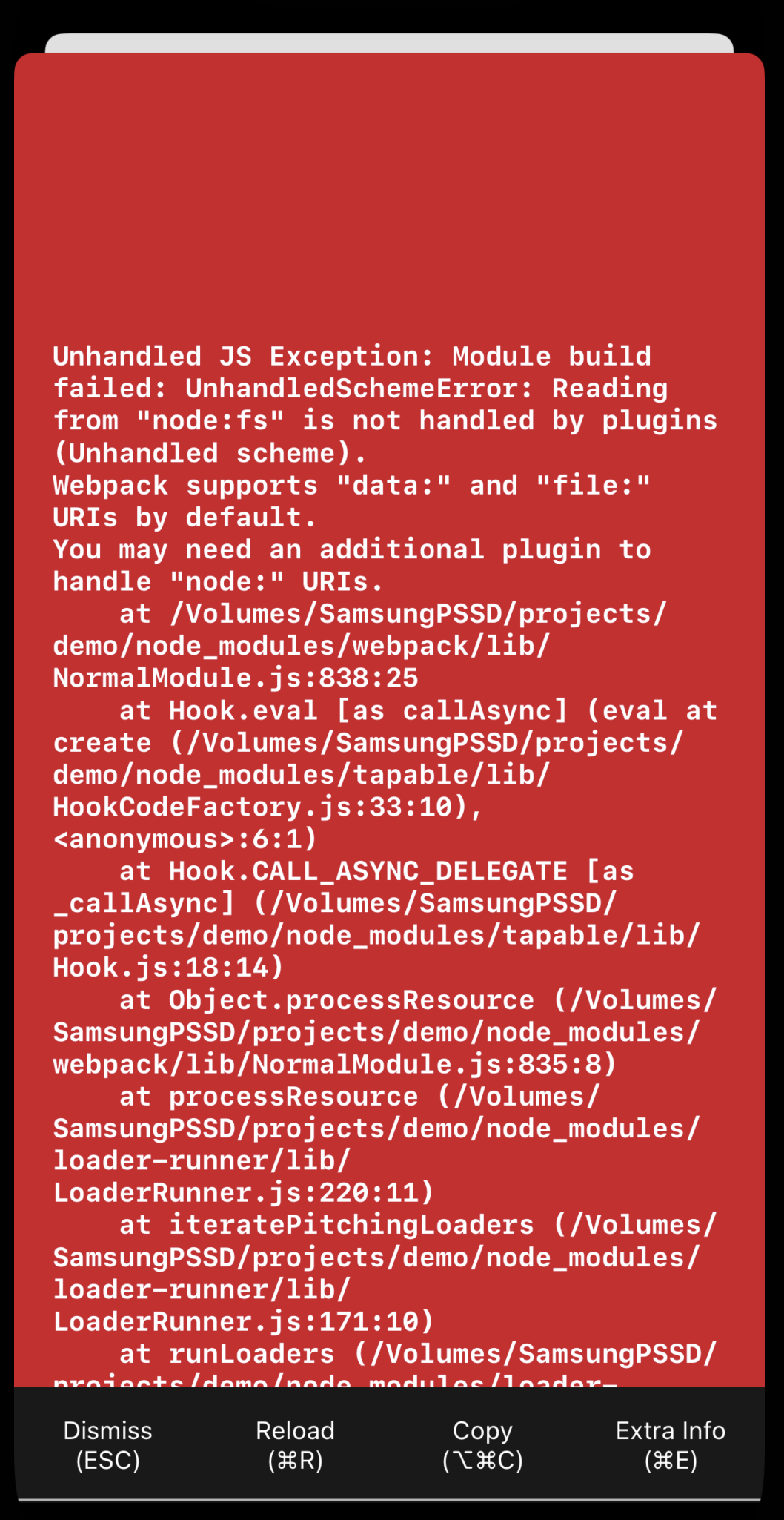 Is "realm" usable with Repack · Issue #416 · callstack/repack · GitHub