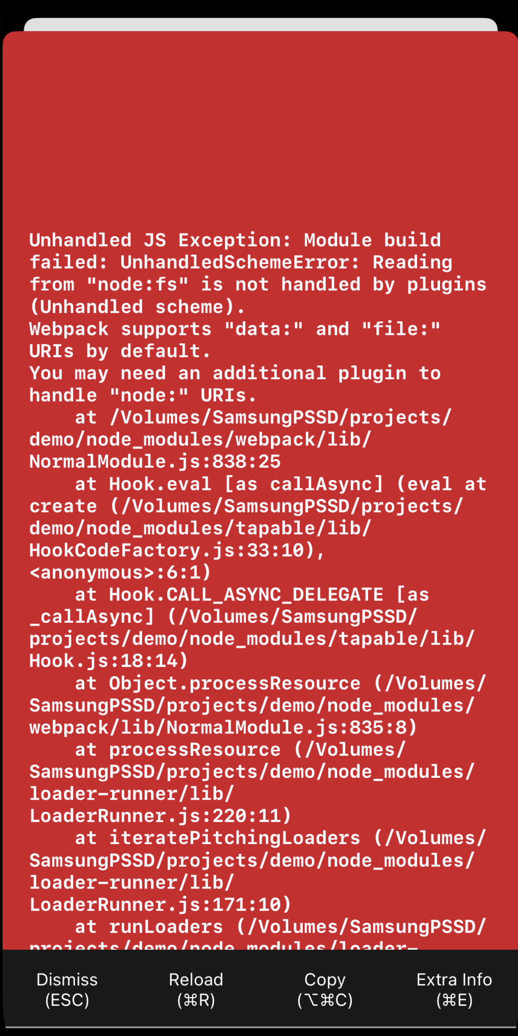 Is "realm" usable with Repack · Issue #416 · callstack/repack · GitHub