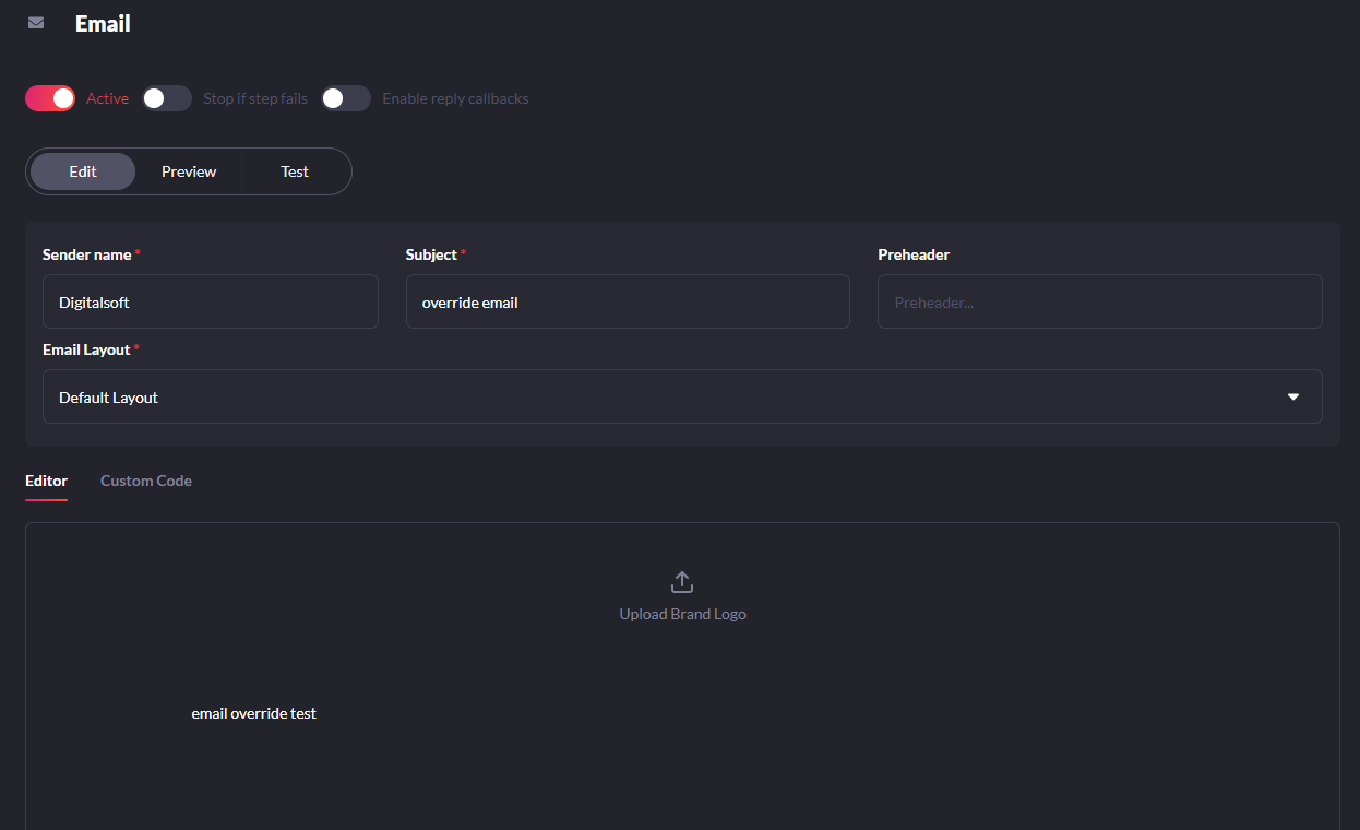 🐛 Bug Report Email Override Is Not Working When Using Topics · Issue 4856 · Novuhqnovu · Github