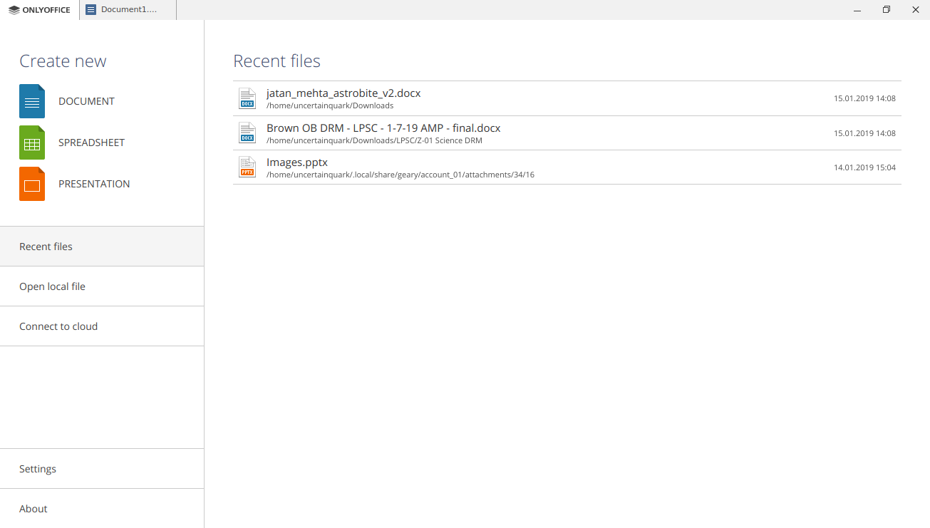Ctrl+T should open a new tab i.e. the OnlyOffice Home tab · Issue #168 · ONLYOFFICE ...