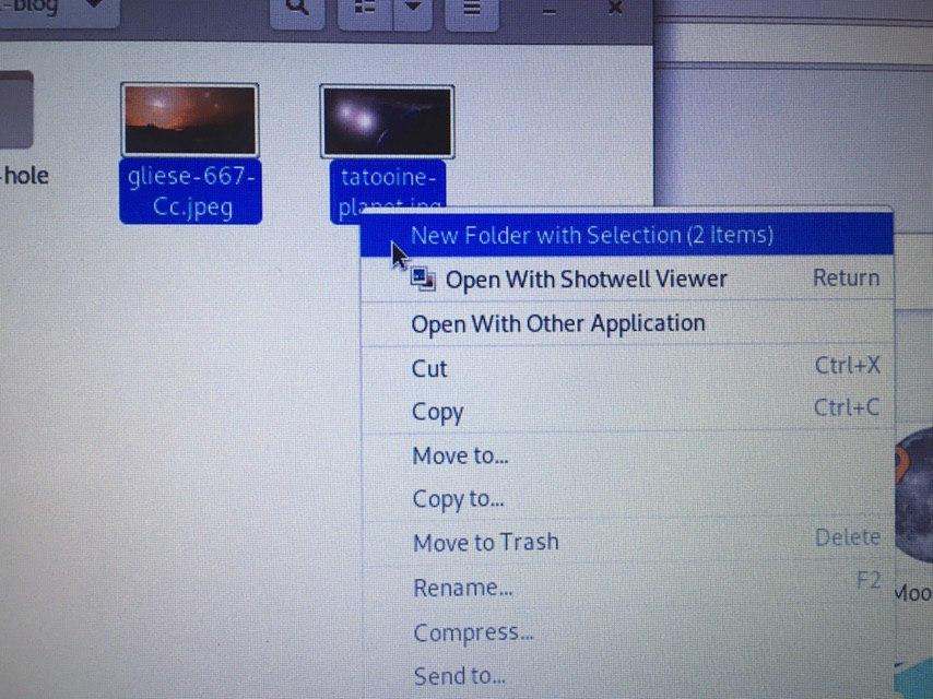 Add New Folder With Selection In Context Menu · Issue 927 · Elementaryfiles · Github