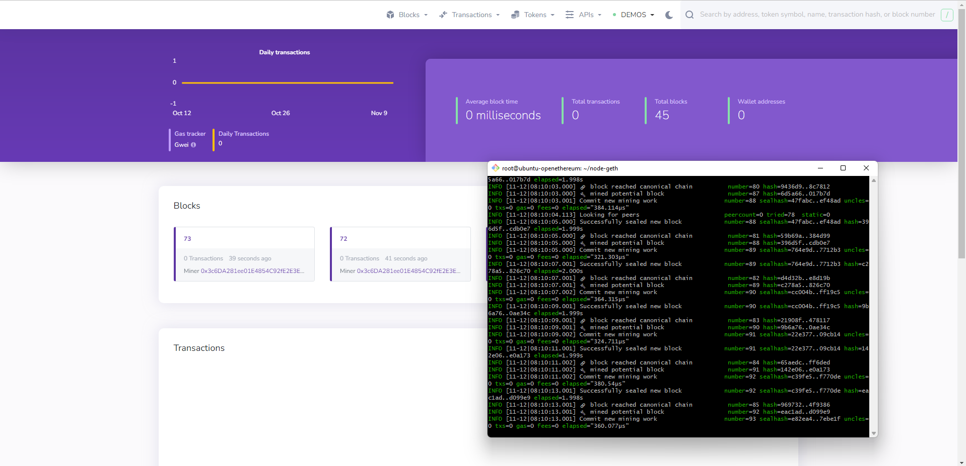 geth not in sync with blockscout · Issue #26167 · ethereum/go-ethereum · GitHub