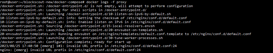Error after create database, and run blockscout · Issue #8303 · blockscout/blockscout · GitHub