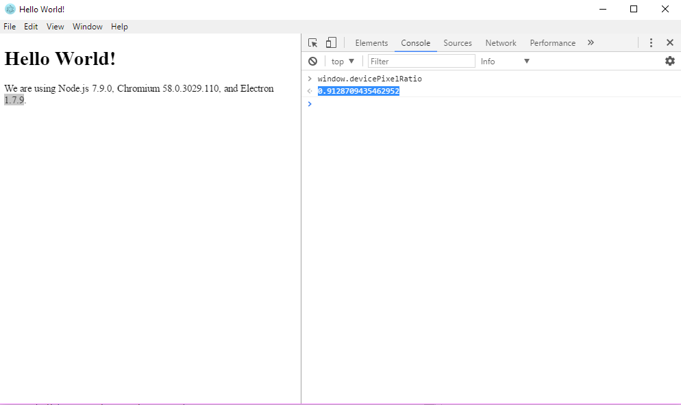 window.devicePixelRatio value is different from Chrome and Chromium · Issue #11017 · electron ...