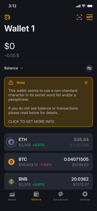 Restore/Create Wallet: bug related to diacritics · Issue #4563 · horizontalsystems/unstoppable ...