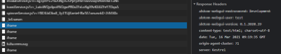 window.OriginAgentCluster is true, but there is no isolation between main page and iFrame ...