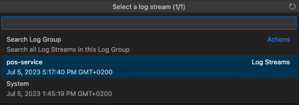 CloudWatch logs are starting from a couple of months ago · Issue #3643 · aws/aws-toolkit-vscode ...