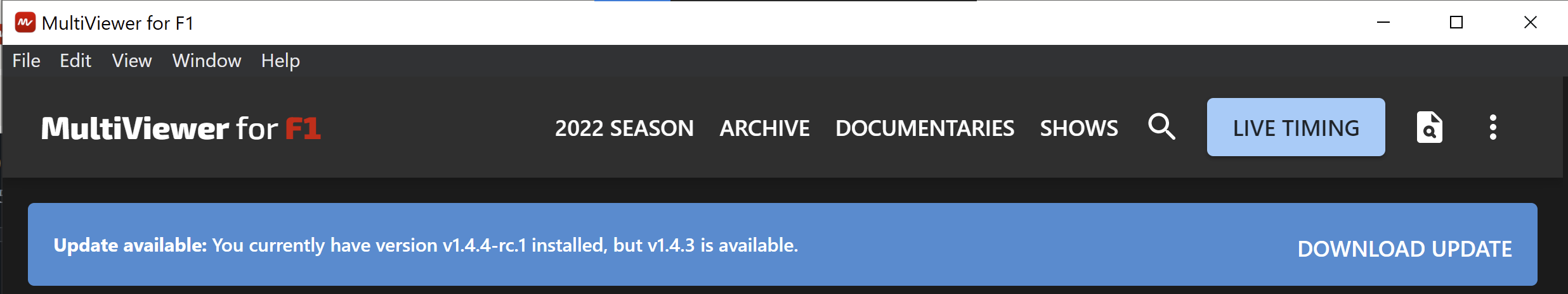 In-app update · f1multiviewer issue-tracker · Discussion #39 · GitHub