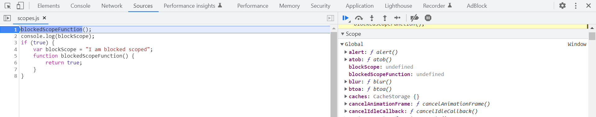 Scope & Closures - 2nd Edition - #35 - Correction needed in function ...