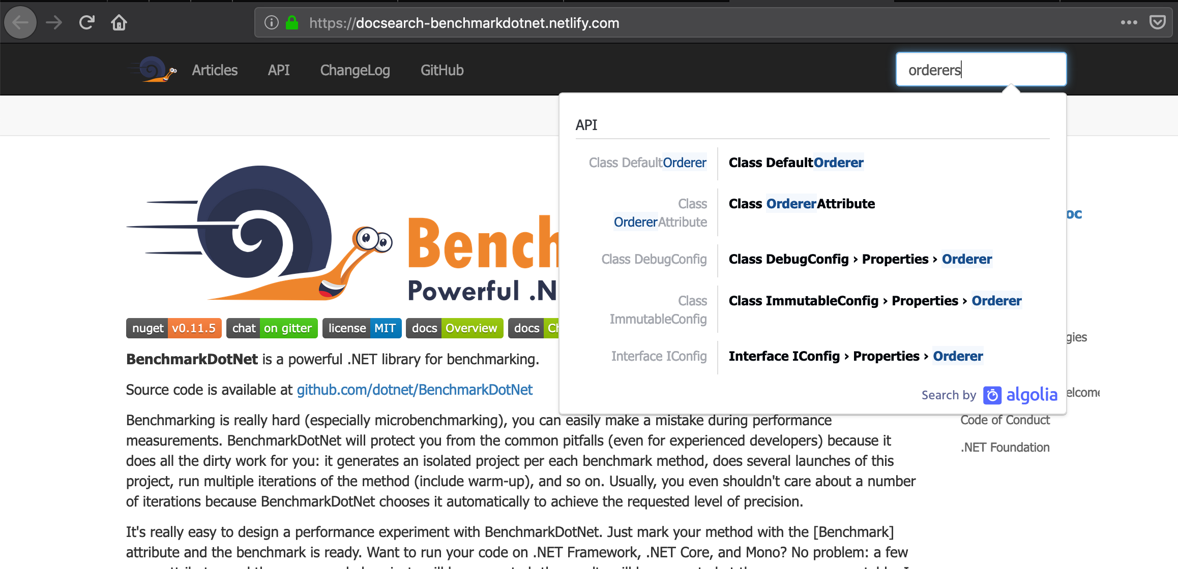 [Discussion] Improve search experience in the documentation · Issue #1137 · dotnet ...