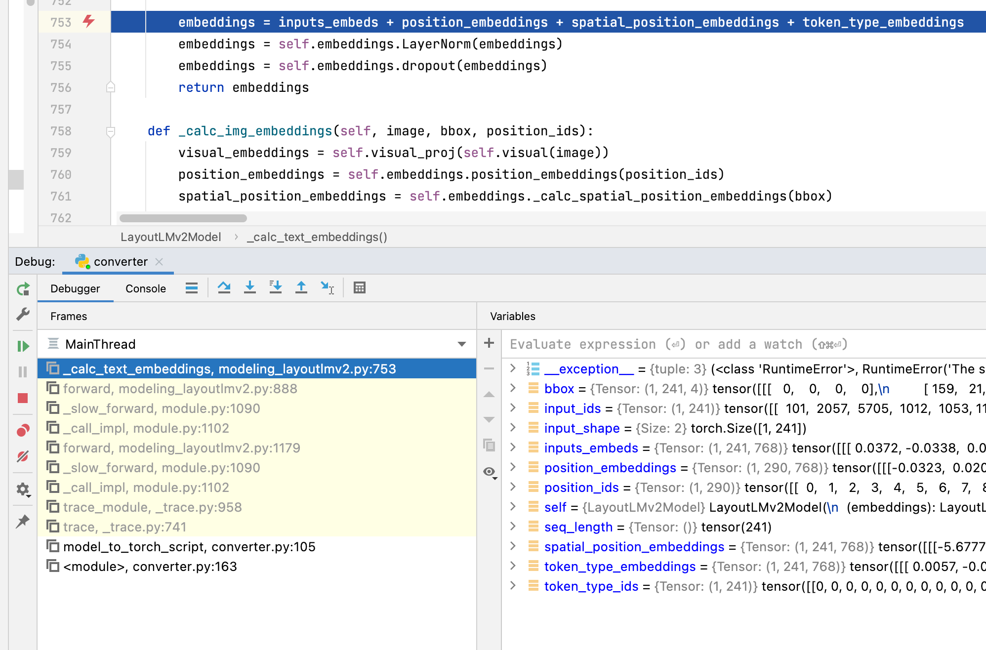ONNX Export of LayoutLMv2 · Issue #68598 · pytorch/pytorch · GitHub