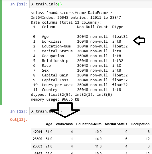 How does "Census income classification with LightGBM" notebook handle categorical features ...