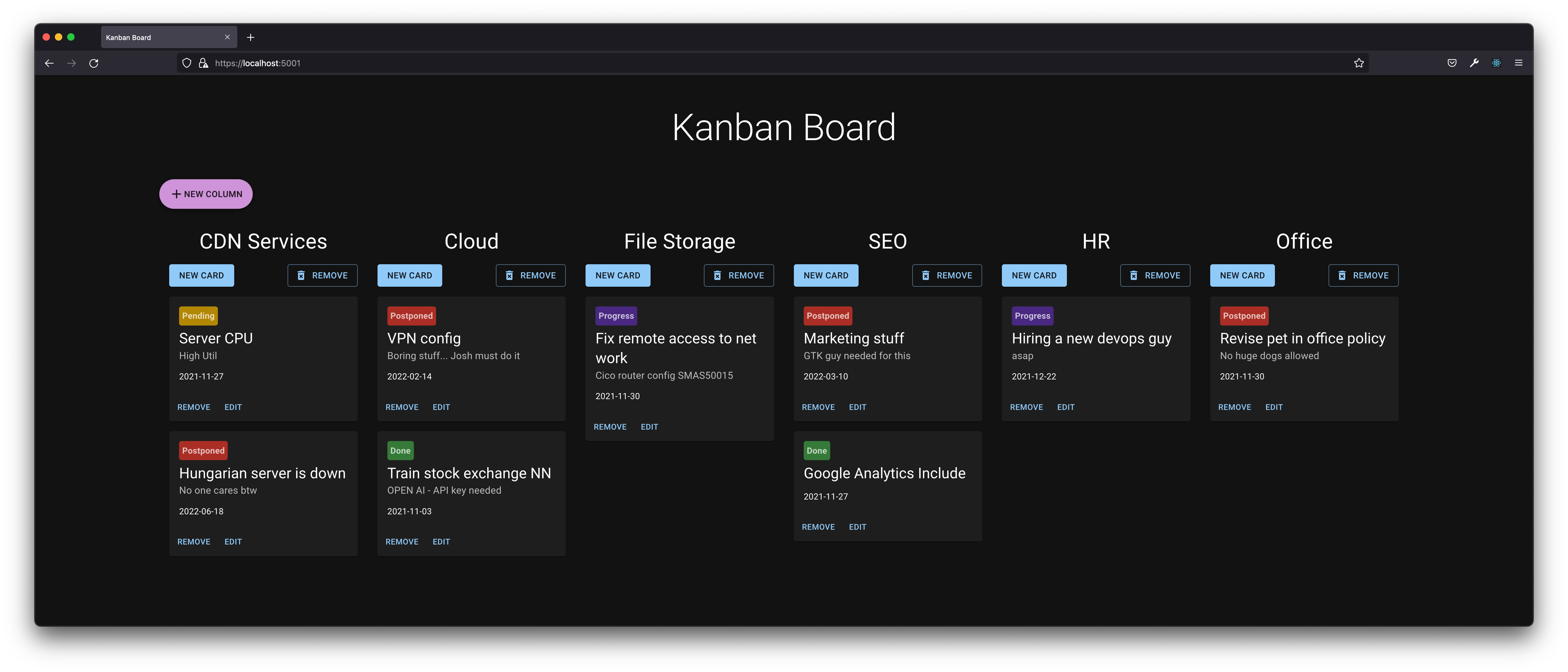 GitHub - bertokattila/KanbanBoard: A kanban board-like web application with React ⚛️ client side ...