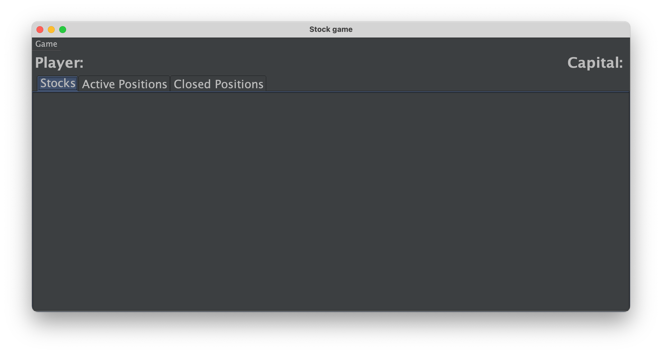 GitHub - bertokattila/StockGame: A simple stock market simulator game ...