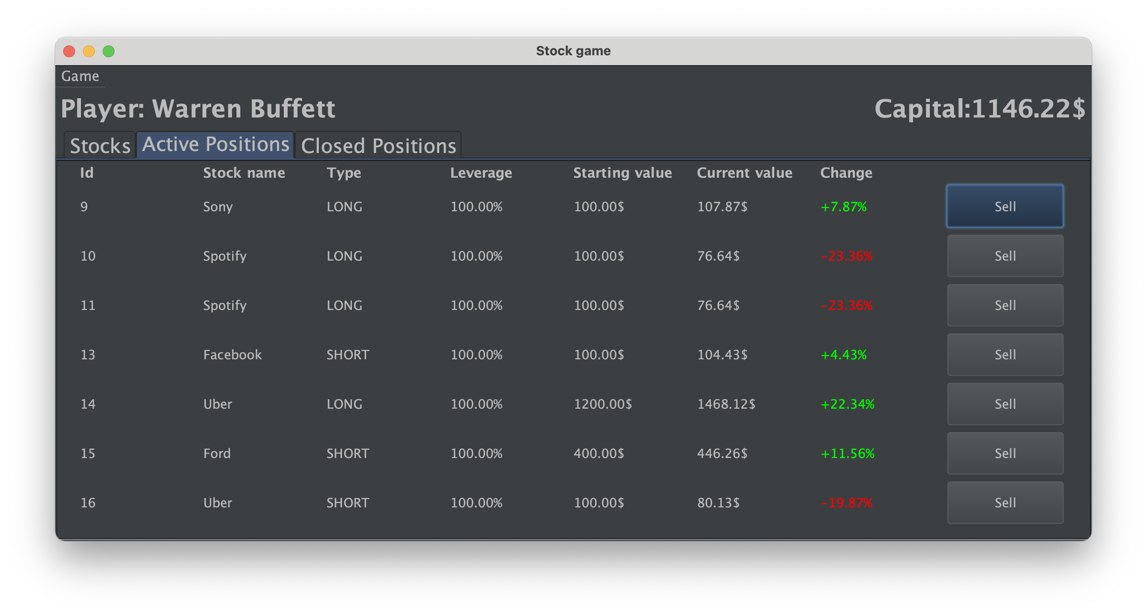 GitHub - bertokattila/StockGame: A simple stock market simulator game ...