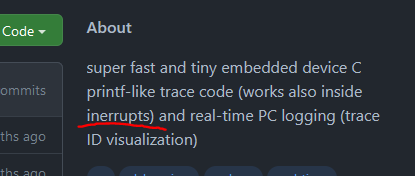 Minor typo in the About section · Issue #301 · rokath/trice · GitHub