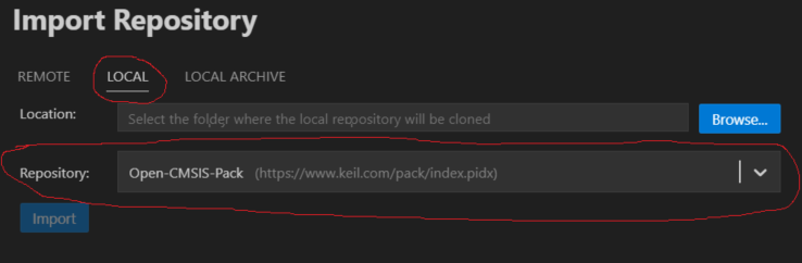 Importing local Open-CMSIS-Pack folder doesn't work · Issue #19 · nxp-mcuxpresso/vscode-for-mcux ...