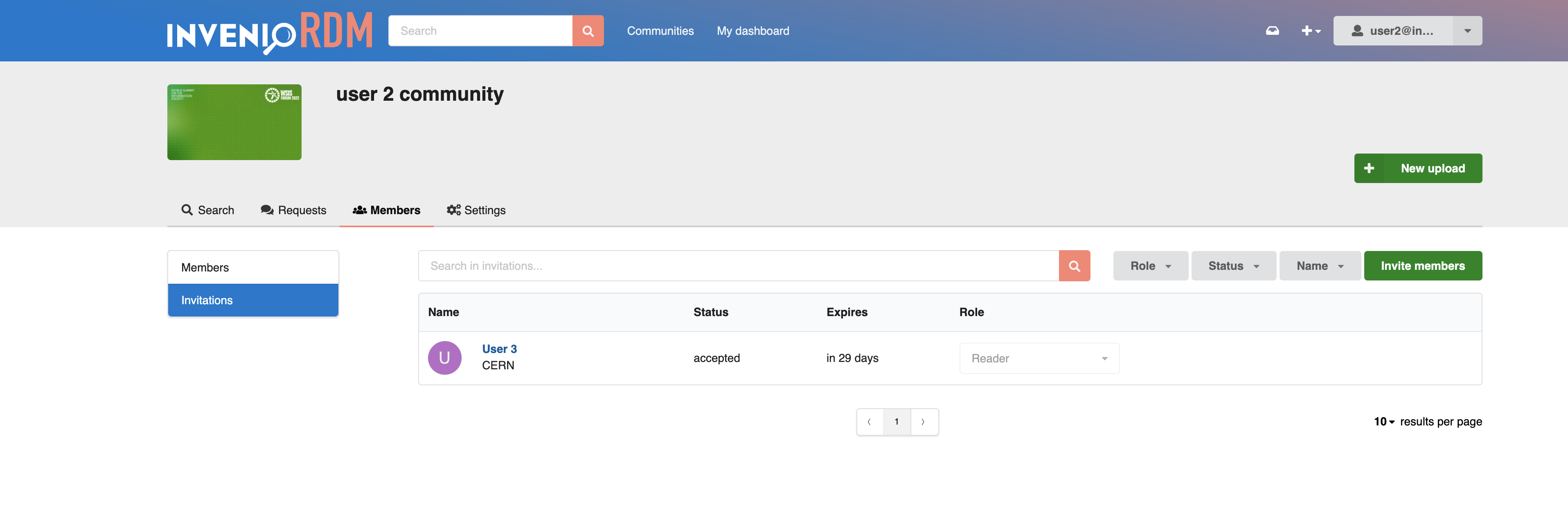 invitations: community owner can see invitations even after they are resolved · Issue #1570 ...