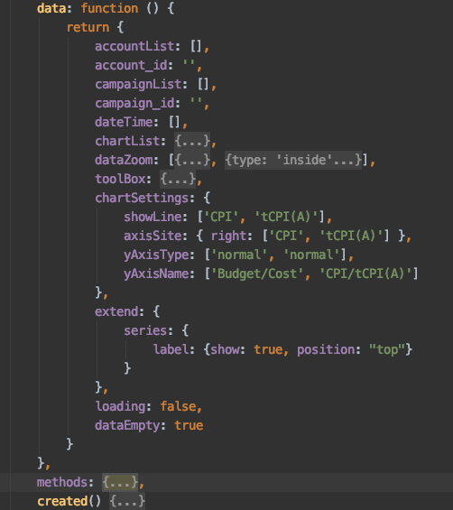 柱状图+折线图+显示柱状图数据，三种叠加在一起报错 · Issue #803 · ElemeFE/v-charts · GitHub