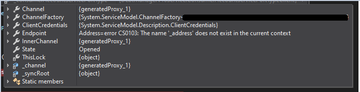 WCF Debugger Issue with Client · Issue #4683 · dotnet/wcf · GitHub