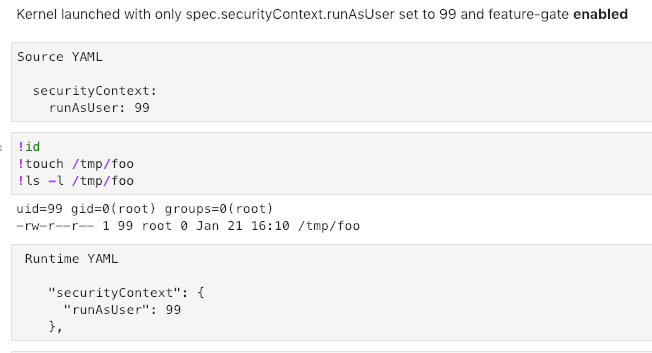 runAsGroup behaviors yield effective group of root · Issue #290 ...