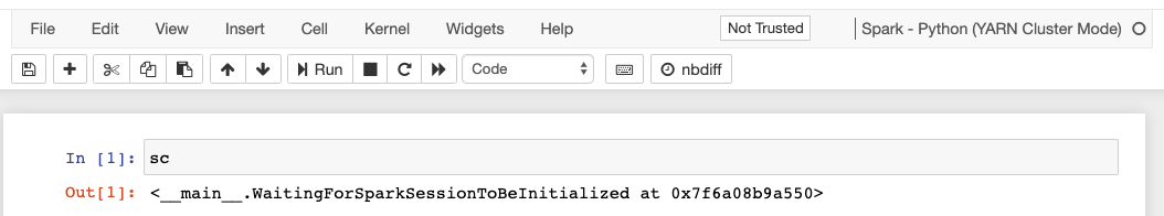 Asynchronous initialization of Spark session is not working · Issue #788 · jupyter-server ...