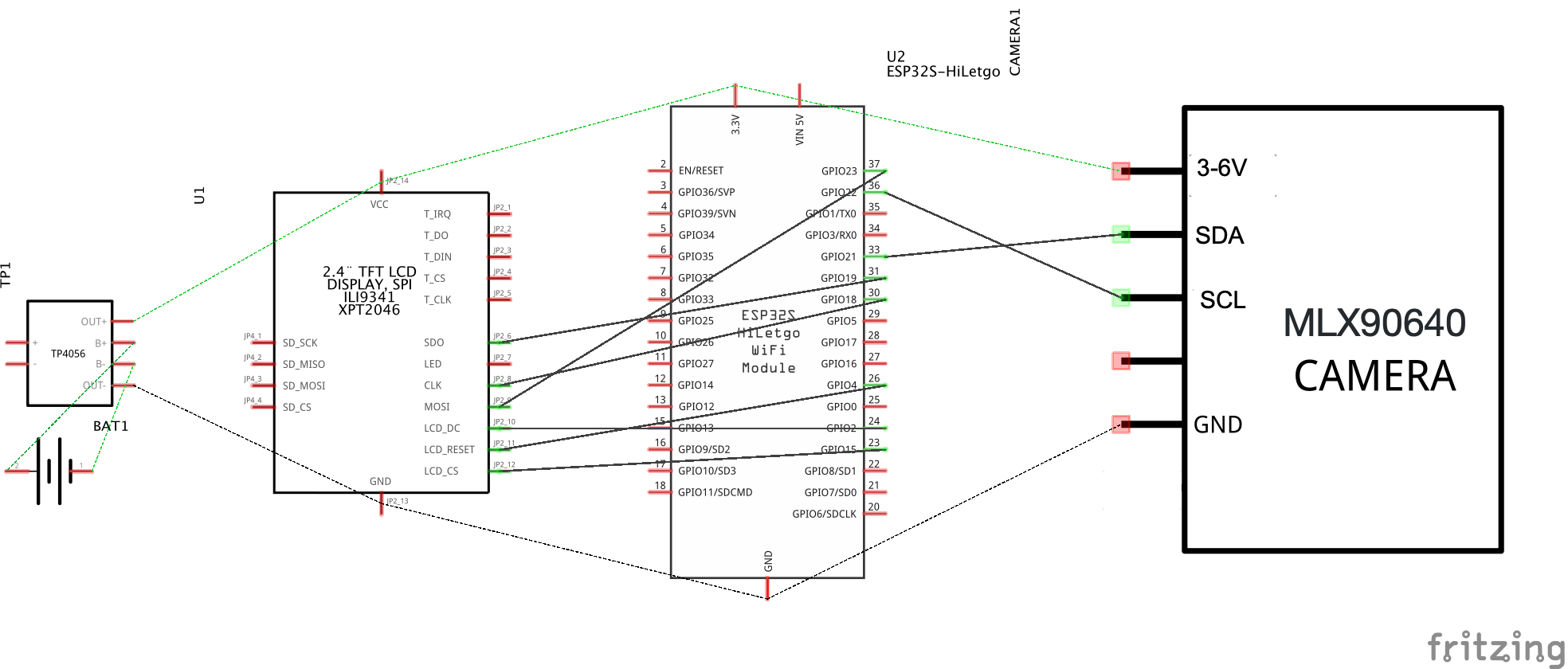 display is just black · Issue #3 · netzbasteln/MLX90640-Thermocam · GitHub