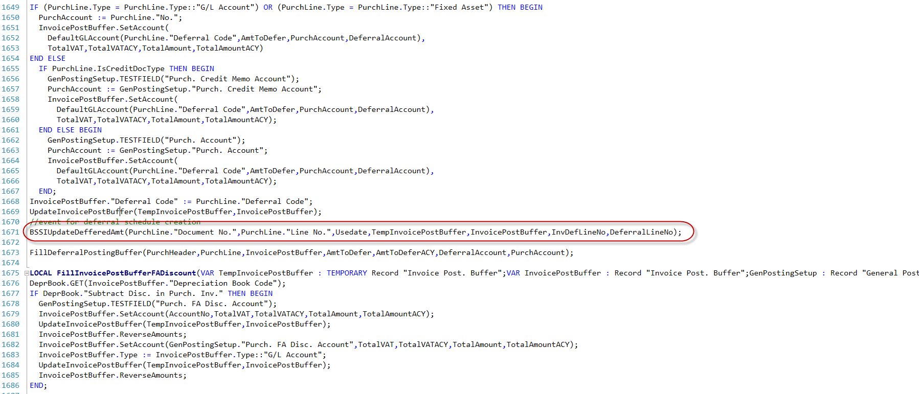 New Integration Event in codeunit 90 · Issue #1486 · microsoft/AL · GitHub