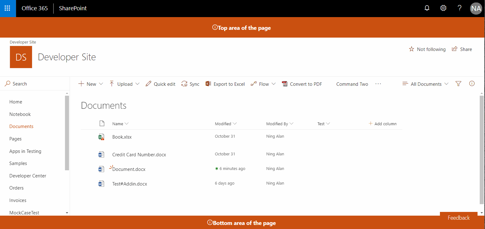 Application Customizer Header Rendering Over Document Preview · Issue 2877 · Sharepointsp Dev