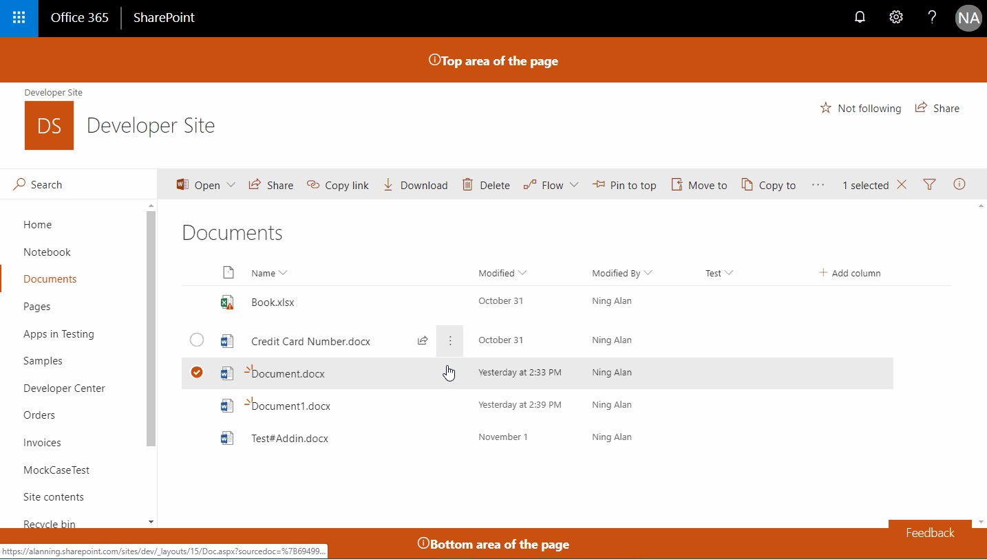 Application Customizer Header Rendering Over Document Preview · Issue 2877 · Sharepointsp Dev