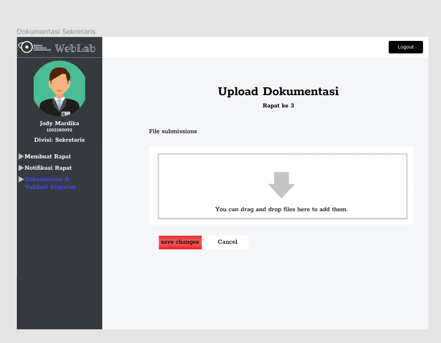 [S2-PBI9] Fitur Upload Dokumentasi Kegiatan · Issue #8 · SI-RPL-2021/SI4201-WebLab · GitHub