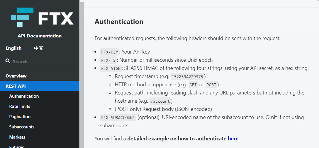 FTX has subaccount in HTTP header · Issue #8383 · ccxt/ccxt · GitHub
