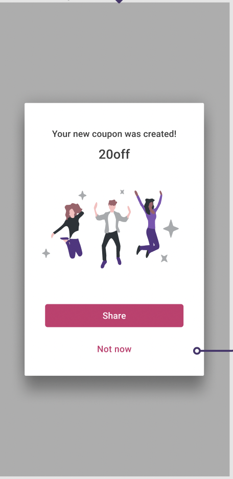 [Coupons] Display a dialog when a coupon is created · Issue #5552 ...