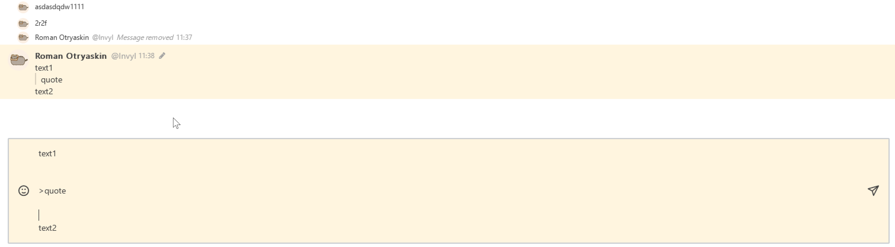 Can't add multiple paragraphs before and after the quotation · Issue ...