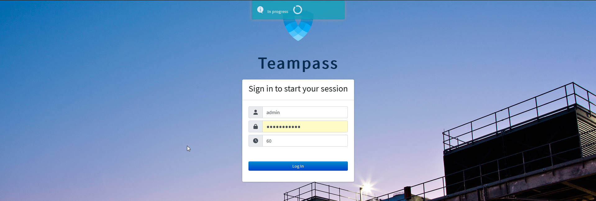 Infinite `In progress` loader instead of warning · Issue #3585 ...