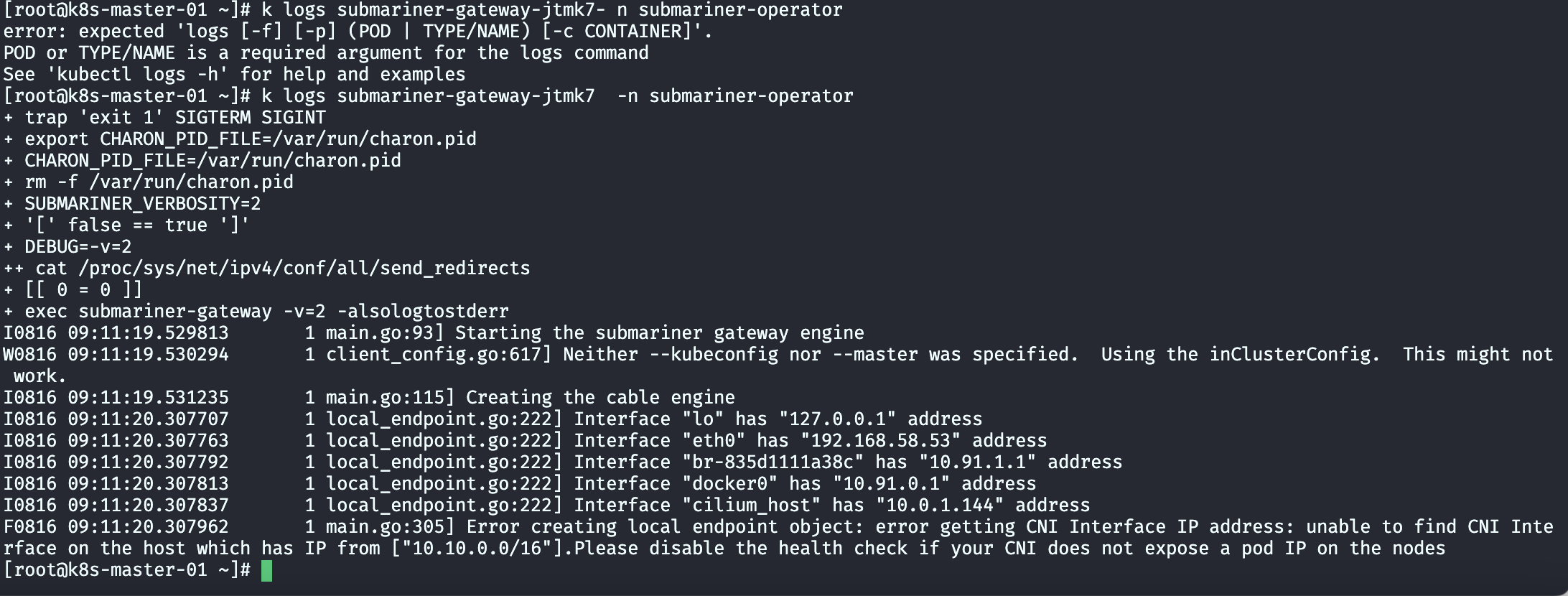 How To Solve This Problem · Issue 2171 · Submariner Io Submariner Operator · Github